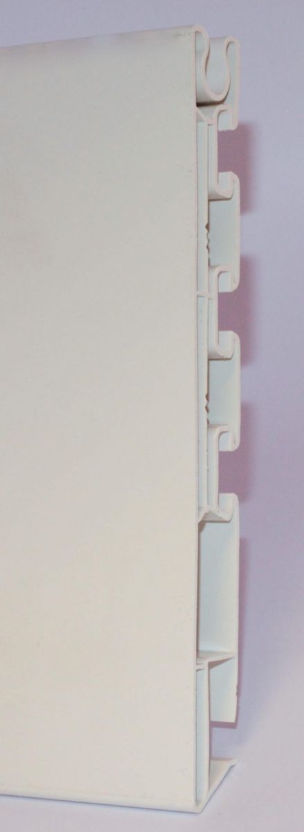 MEP - Bandeau PVC blanc 25x200x4000mm | Dispano