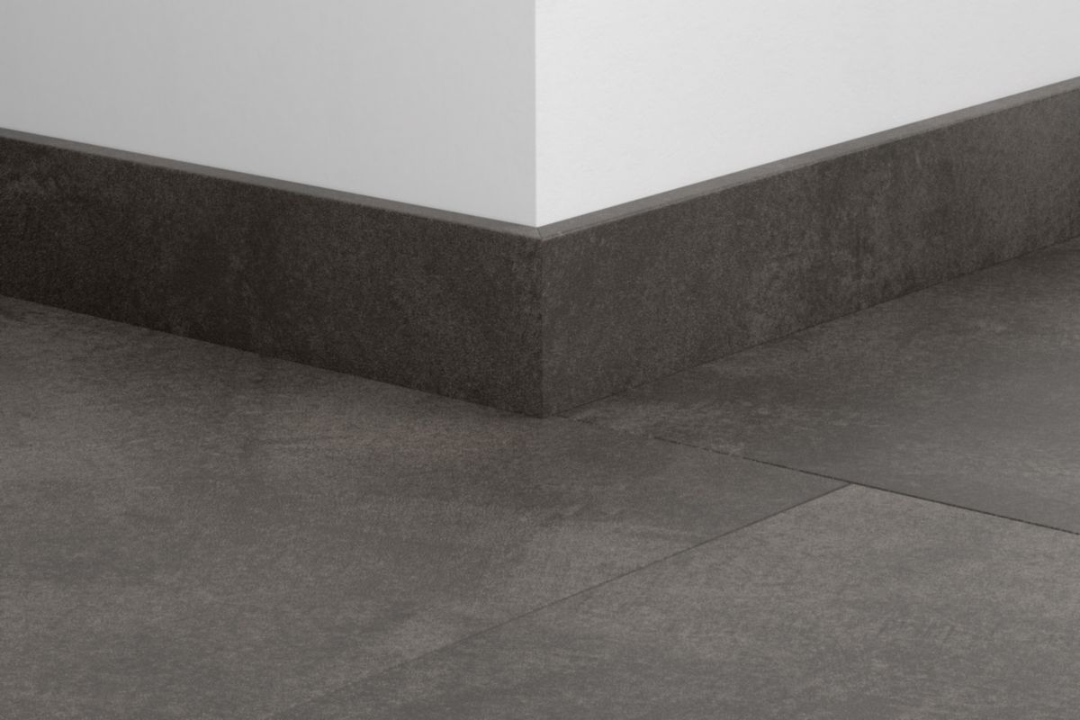 QUICK STEP - Plinthe Quick-Step LVT Illume Graphite tendre 12 x 58 x ...