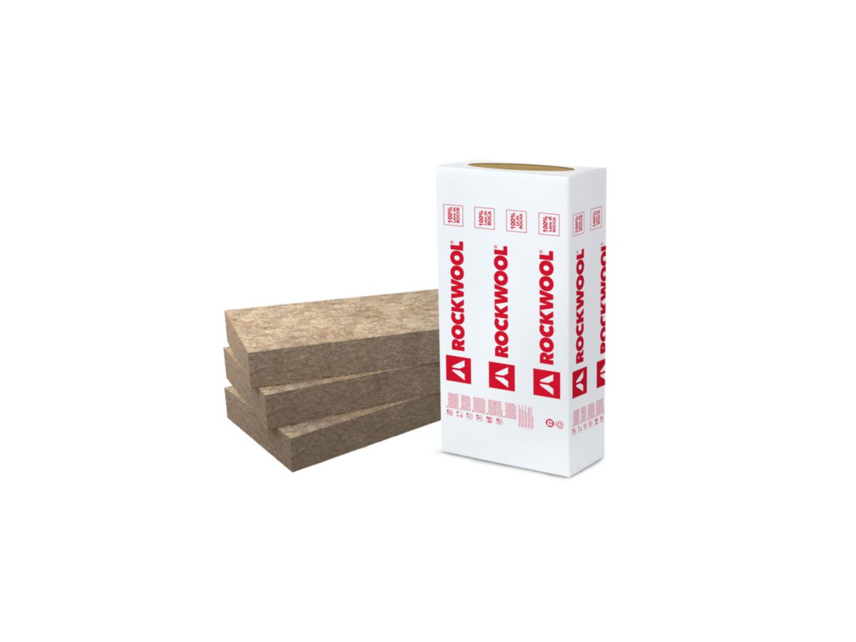 ROCKWOOL - Panneau en laine de roche Mb Rock Pro épaisseur 145mm 1350x575 R=4,10