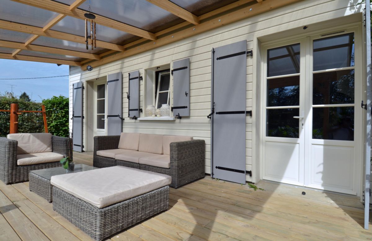 SILVERWOOD - Bardage Extra Ontario blanc perle 19x122x4750mm Réf 111563 ...