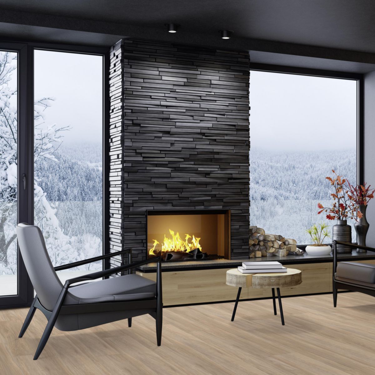 GERFLOR - Lame vinyle Virtuo 30 rigid AC qaja beige 5,4 x 229 x 1250 mm ...