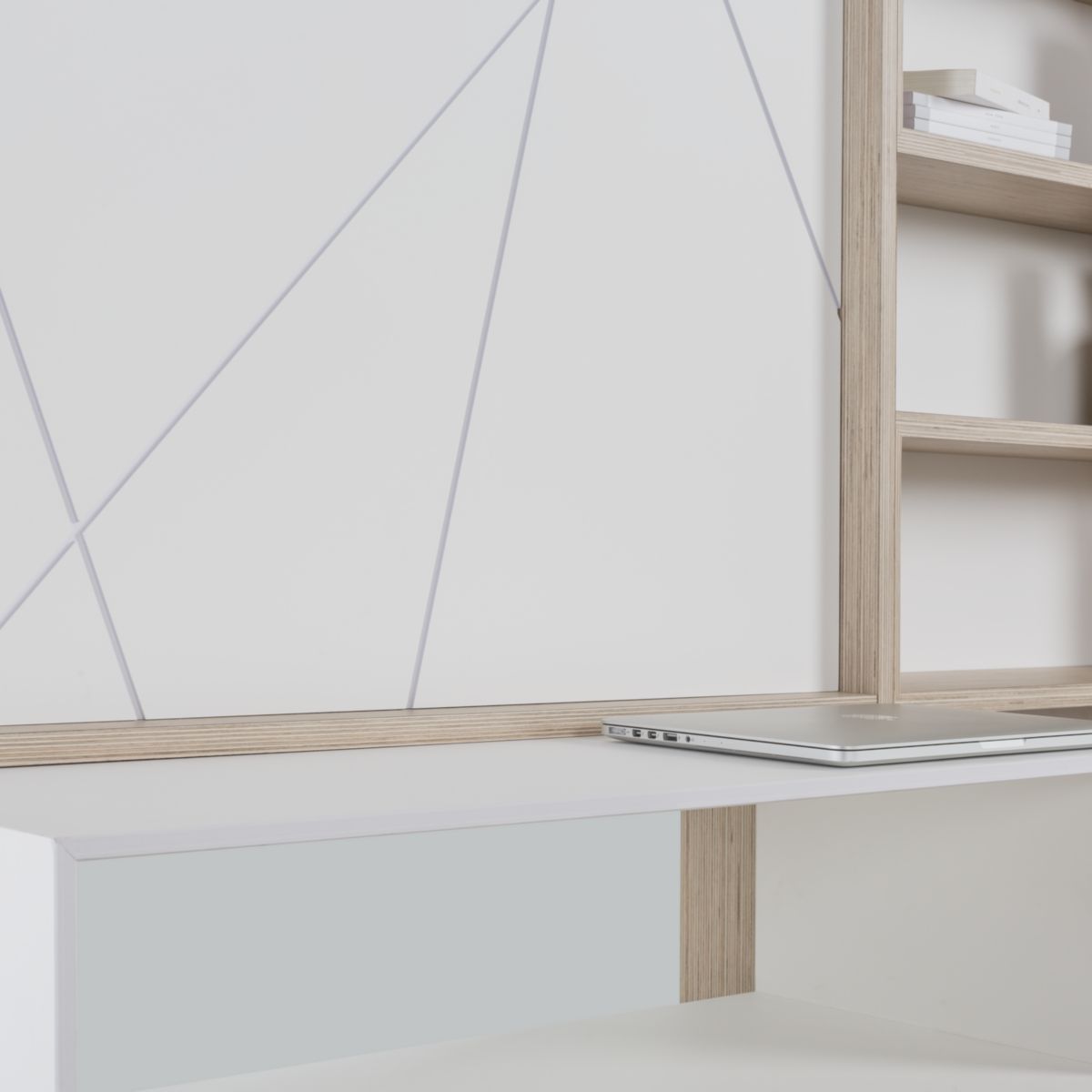 POLYREY - Panneau stratifié compact HPL hydrofuge âme blanche Monochrom ...