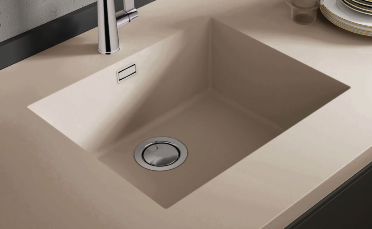 FENIX - Evier de cuisine à poser FENIX 0748 BEIGE ARIZONA format 500 ...