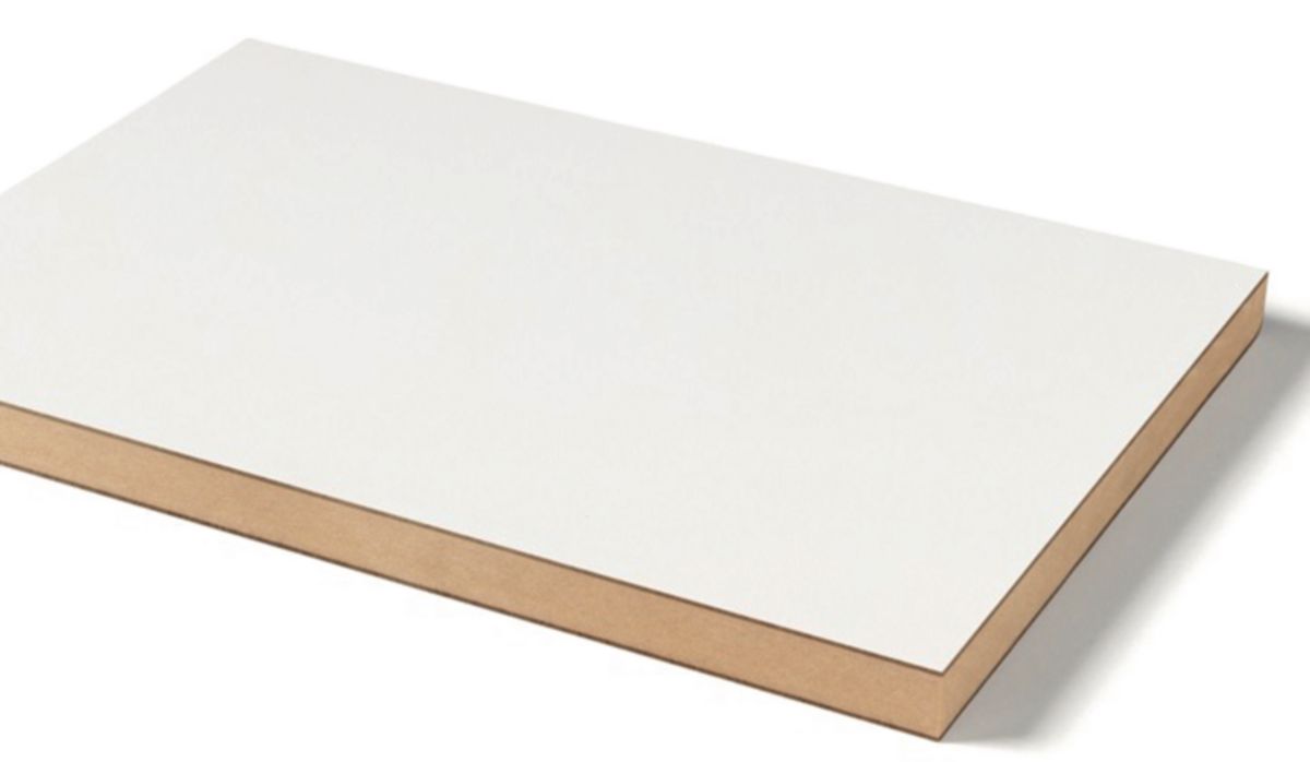PFLEIDERER - MDF bouche pores mélaminé blanc 280x210cm ép. 19mm -Plus ...