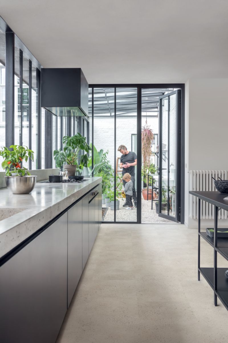 QUICK STEP - Sol LVT Illume AVMTU40275 - 6x428x856 mm - Béton huître ...