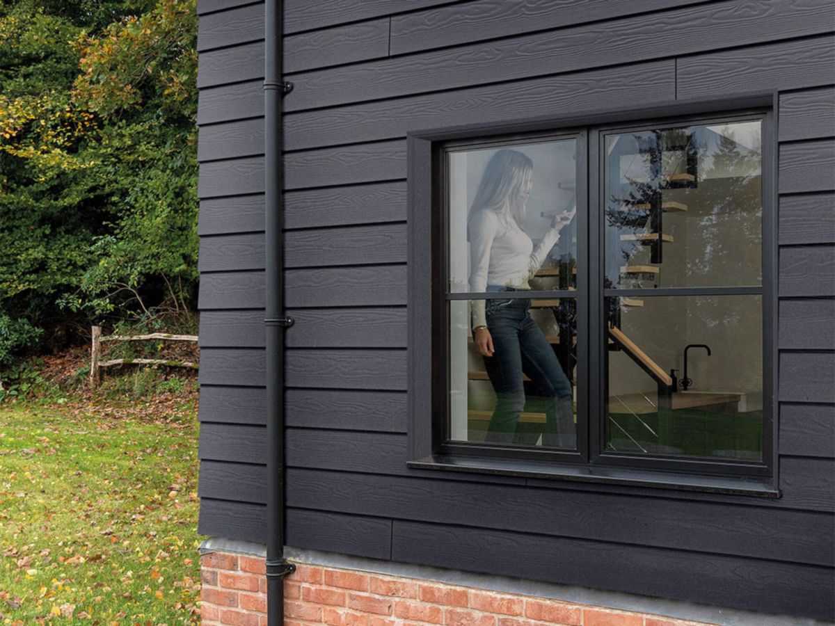 CEDRAL - Bardage clin Cedral Relief C18 gris ardoise 10x190x3600mm ...