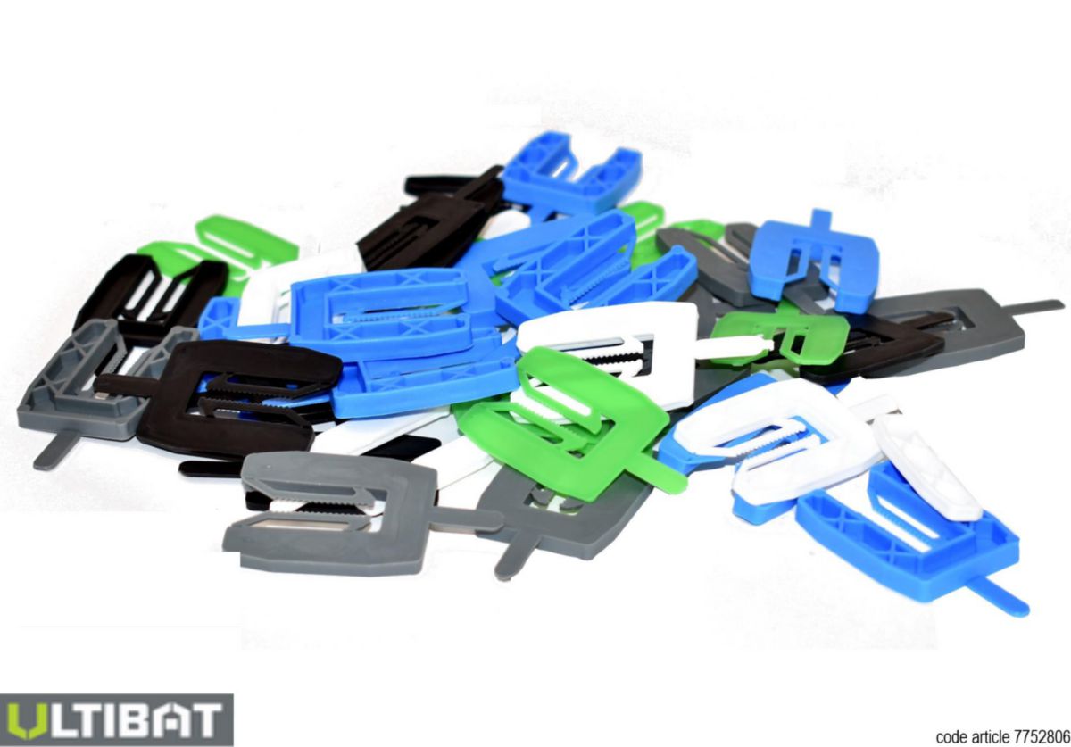 ULTIBAT - Cales Fourchettes pour menuiserie 1/2/3/4/5 mm sachet de 50 ...