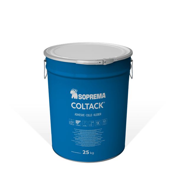 SOPREMA - Colle à froid Coltack à base de bitume seau de 25 kg