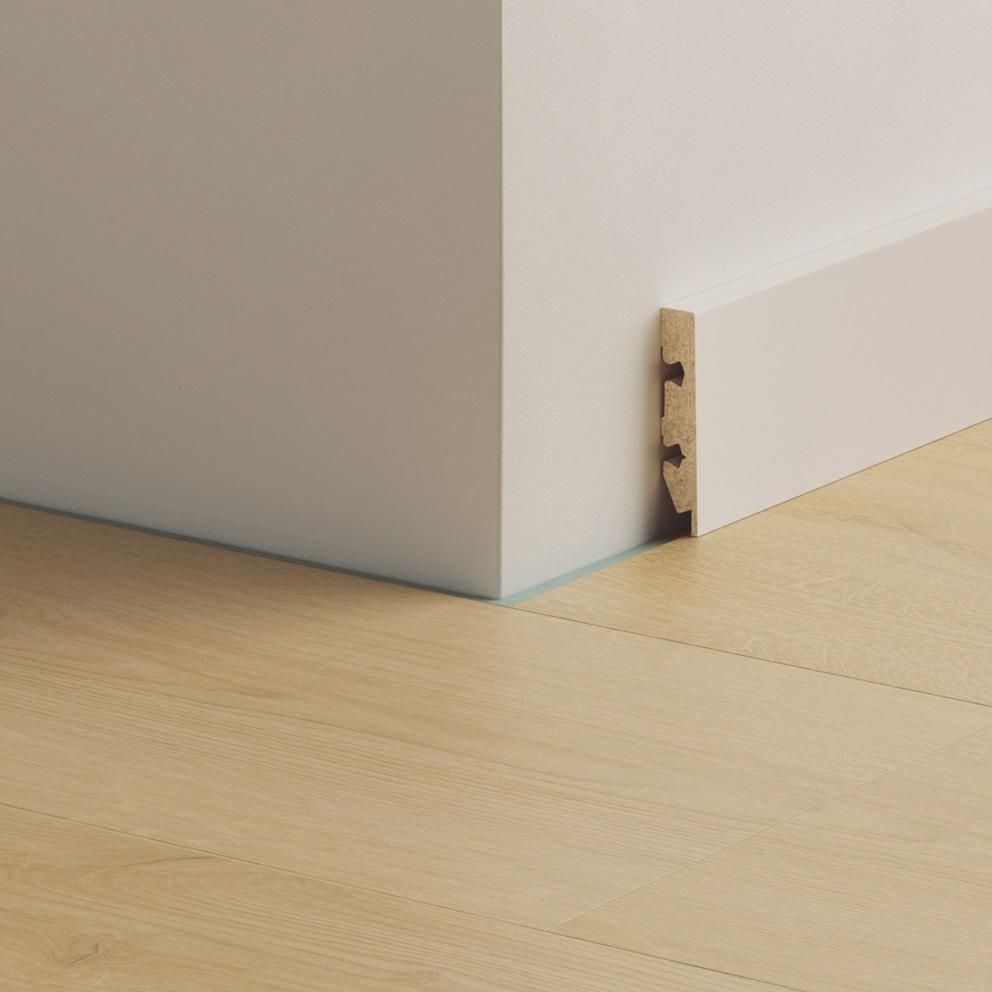 QUICK STEP - Plinthe standard Quick Step à peindre 12 x 58 x 2400 mm ...