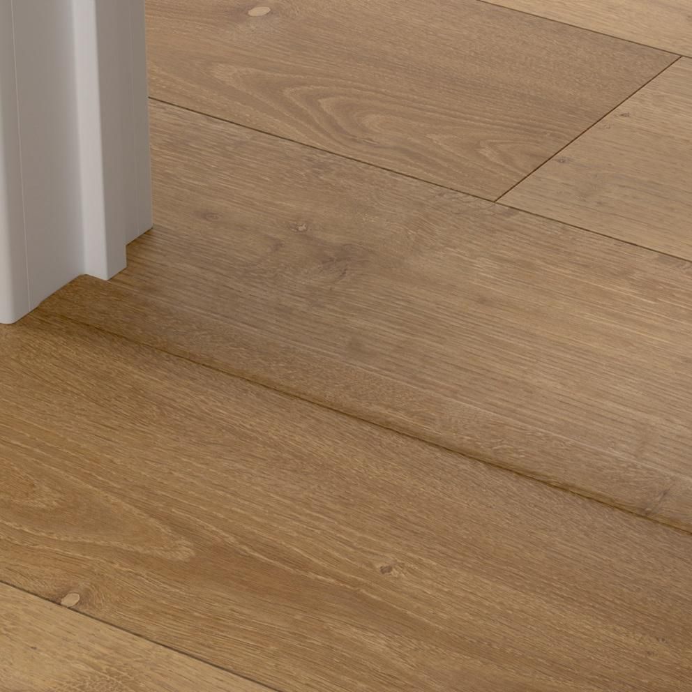 QUICK STEP - Profilé Quick-Step Incizo LVT Bloom Chêne élégant fumé 8 x ...