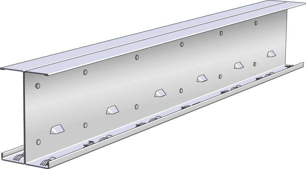 PLACO - Profilé Stil Prim Tech 90/600 L. 4,0 m l. 56 mm | Dispano
