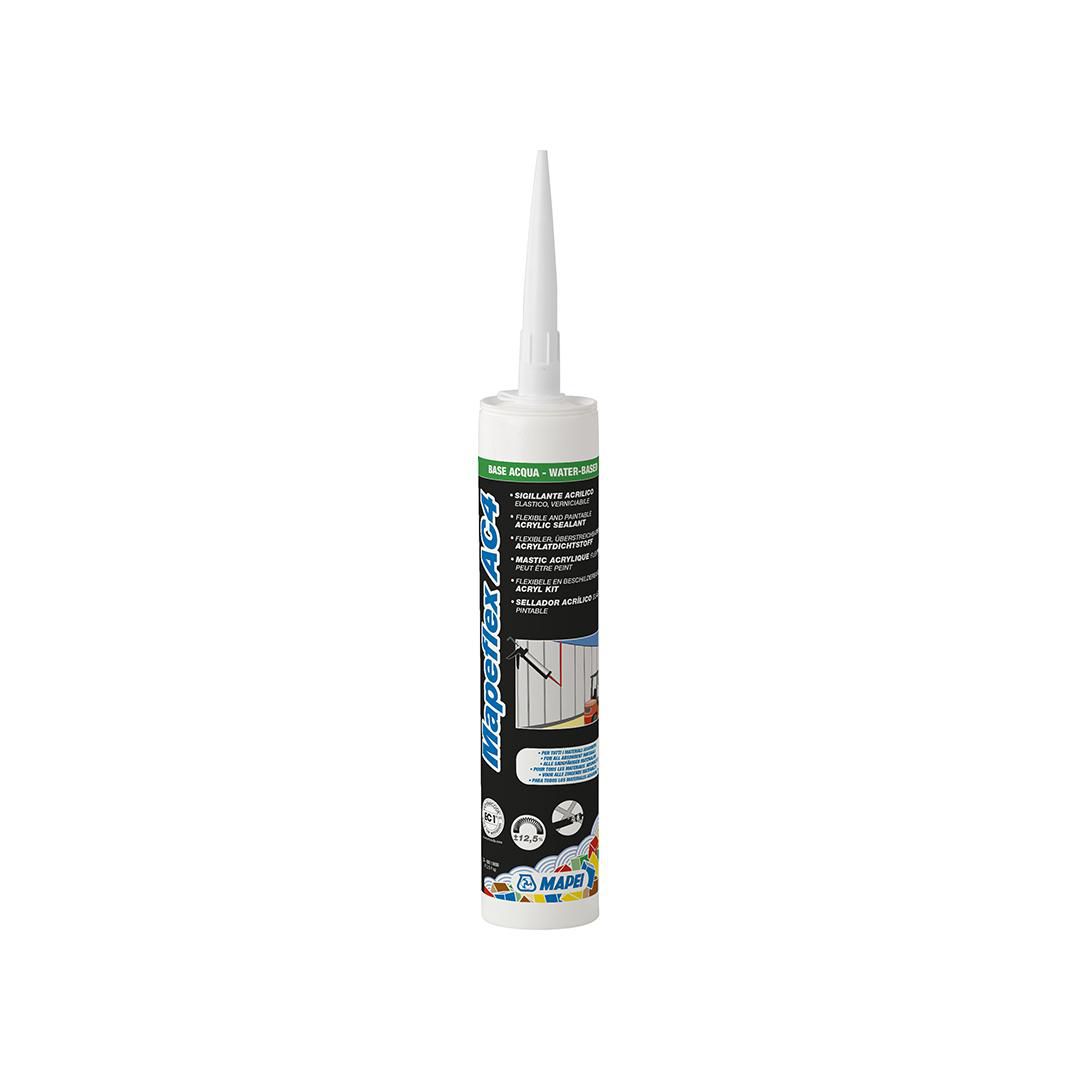 MAPEI - Mastic acrylique en dispersion aqueuse Mapei Mapeflex AC4 blanc ...