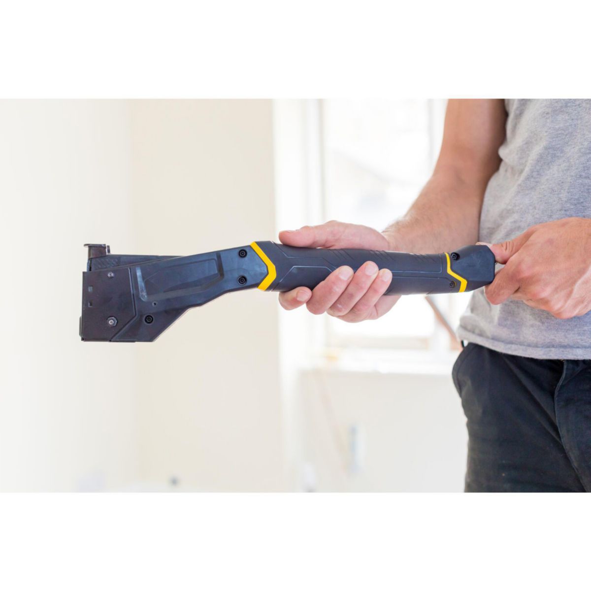 STANLEY - Marteau agrafeur 3 en 1 Fatmax + 1000 agraphe type G 10 mm ...