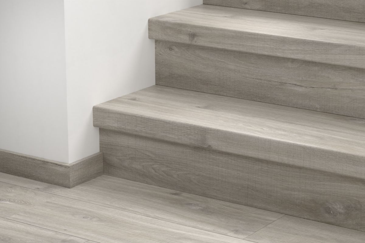 QUICK STEP - Couvre-marche Quick step vinyle à bord arrondi Small plank ...