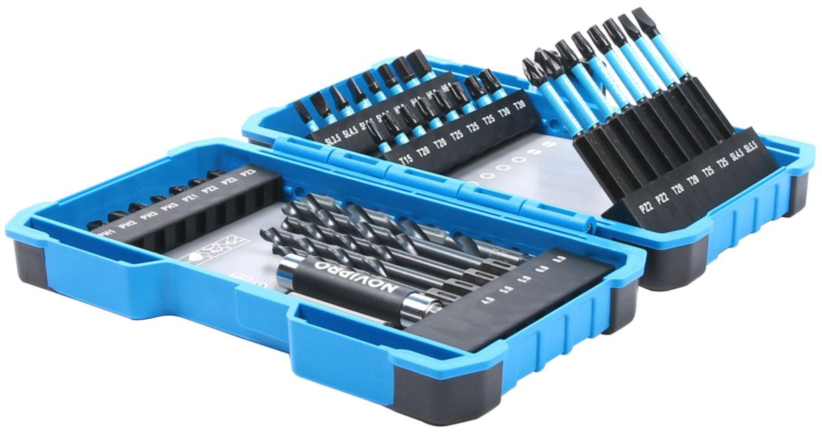 NOVIPRO - Coffret d'embouts impact Novipro 40 pièces | Dispano