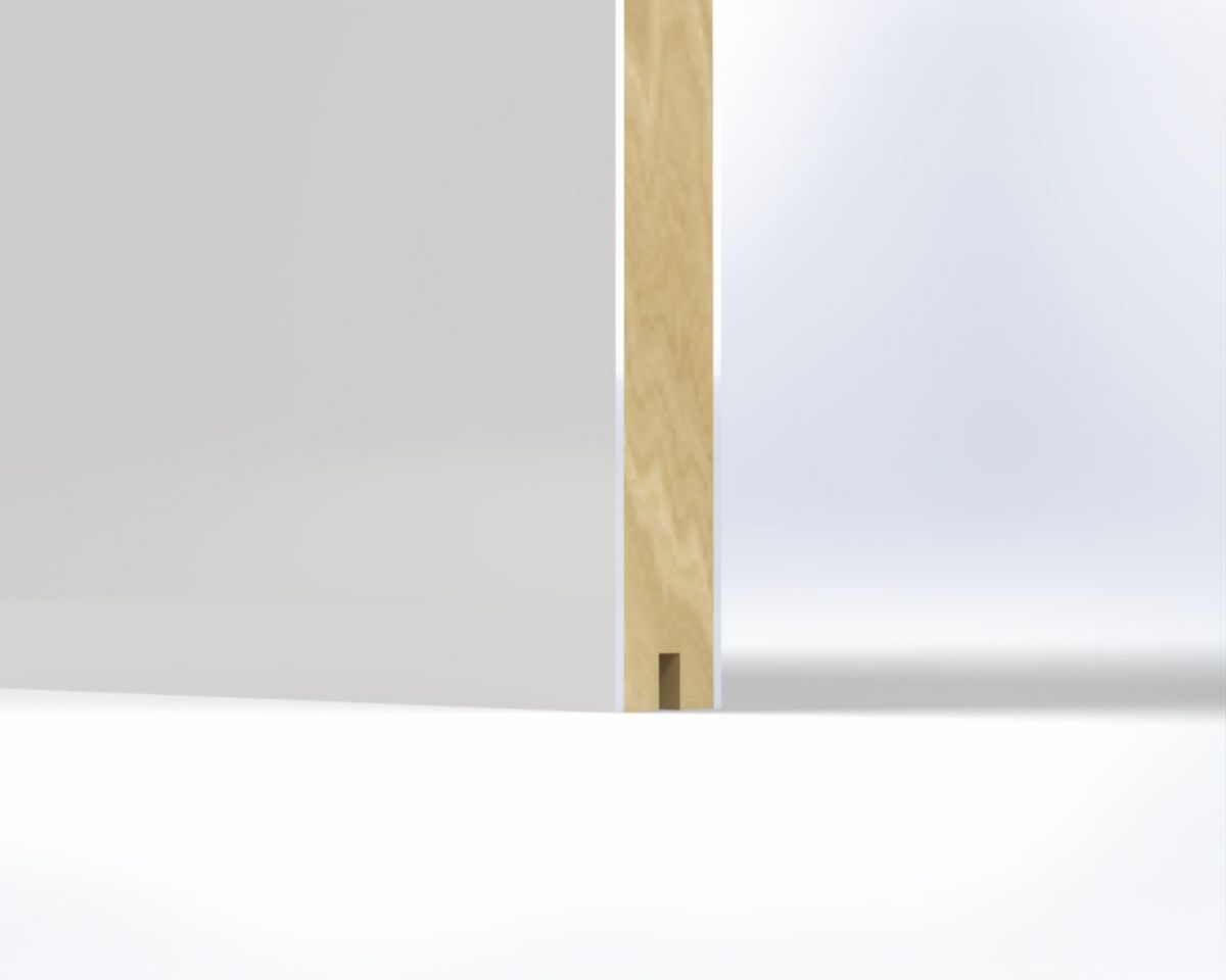 COMPAGNIE INDUSTRIELLE DU BOIS - Porte âme pleine coulissante 204x83cm ...