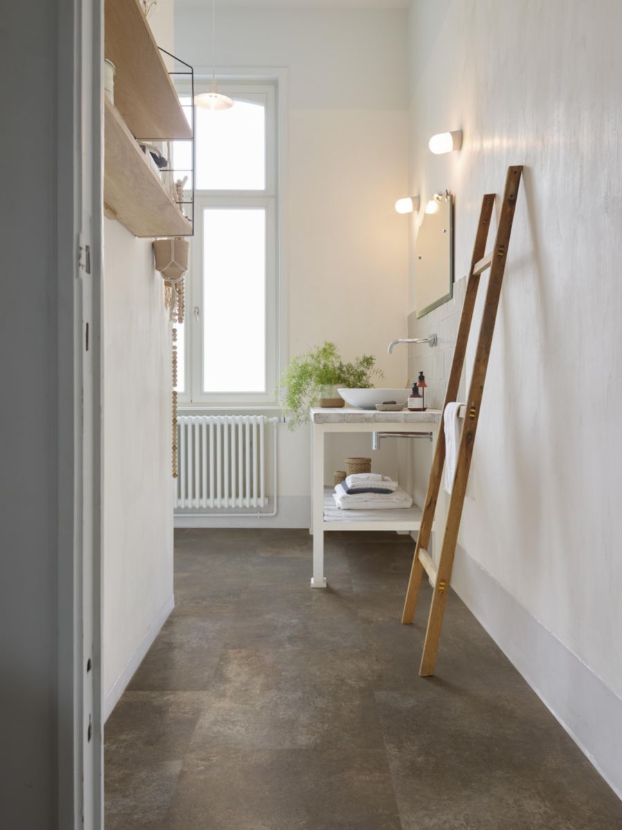 CORETEC - Revêtement de sol rigide composite Coretec tile Cosmic copper ...