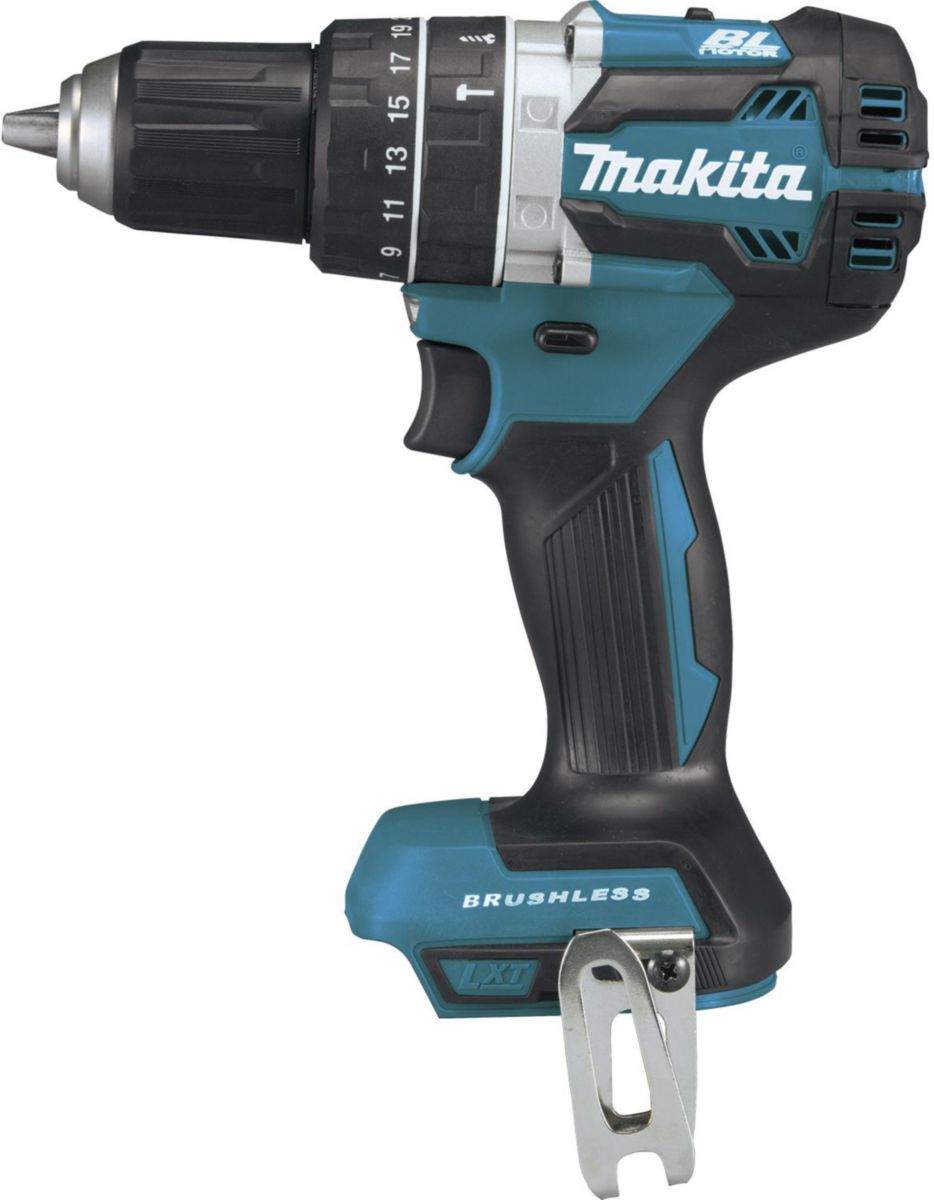 MAKITA - Perceuse visseuse à percussion 18 V Li-ion Ø 13 mm (Produit seul) Ref DHP484Z | Dispano