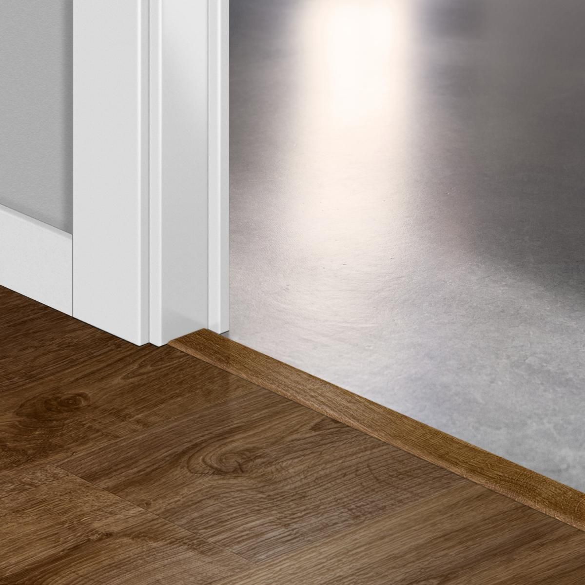 QUICK STEP - Profile Quick Step Incizo pour LVT rigid chêne automne marron 8 x 45 x 2000 mm ...