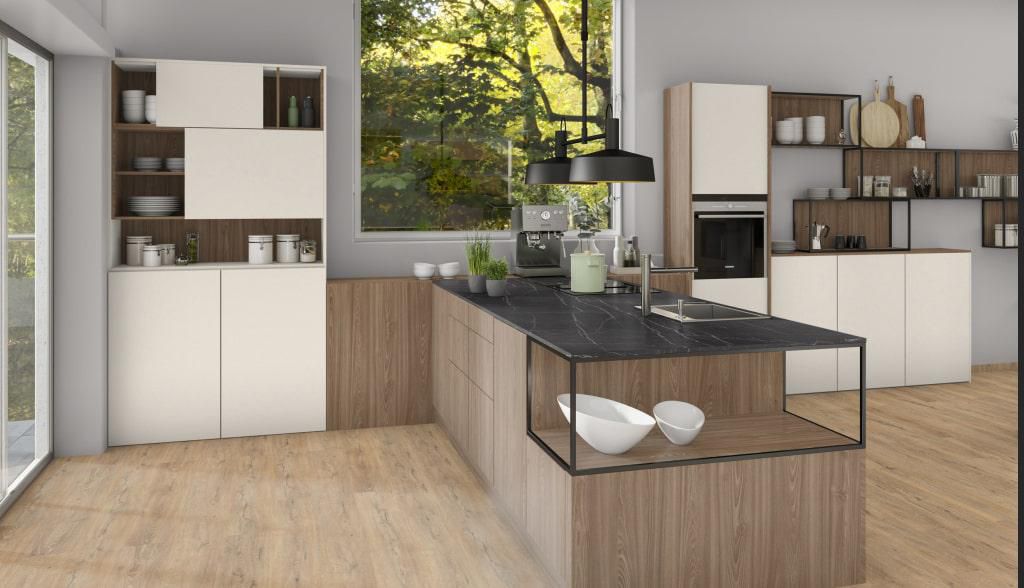 EGGER PANNEAUX - Mélaminé Décor Standard U705 ST9- 280x207cm ép. 19mm -Gris angora - Support ...