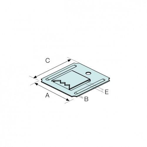 SIMPSON STRONG-TIE - Clips à lambris R3 avec pointes boîte de 250 Réf ...