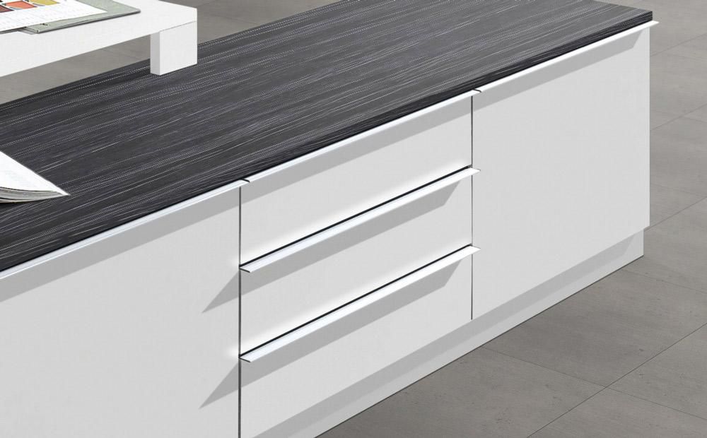 EGGER PANNEAUX - Feuille de stratifié W1101 ST9 - 305x131cm ép. 0,8mm - Blanc alpin intégral ...