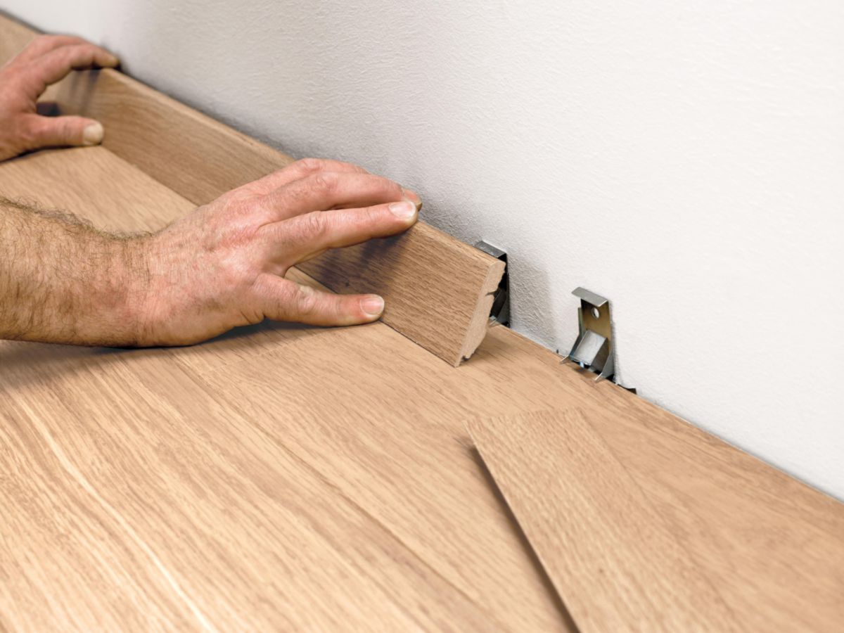 QUICK STEP - Clips Quick-Step pour plinthe standard 12x58mm pour QS950 ...