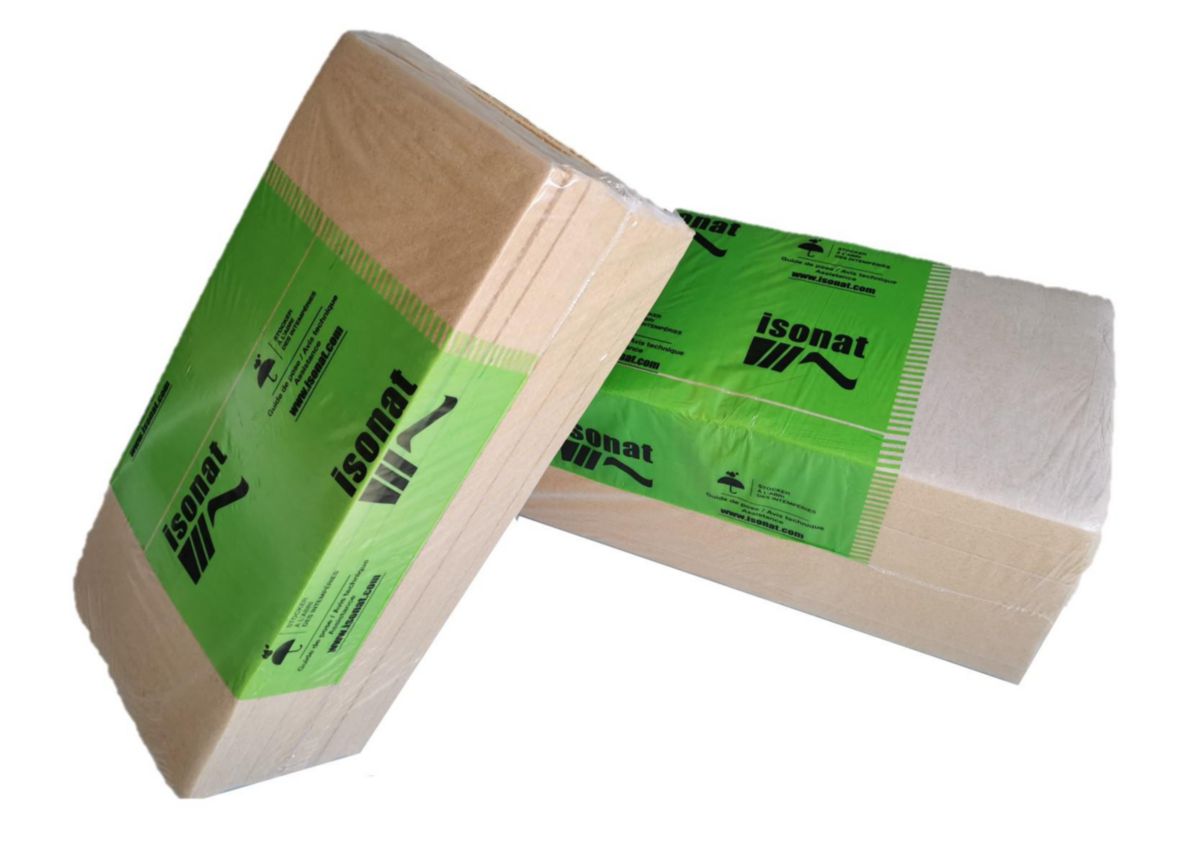 ISONAT - Panneau d'isolation en fibre de bois Isonat Flex 40 pn ...