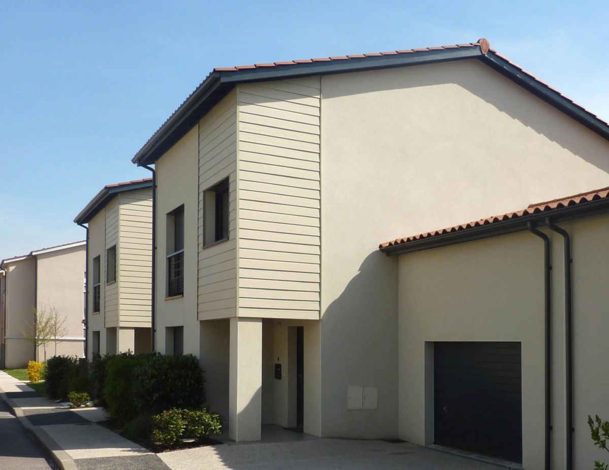 DURACOLOR - Bardage clin Duracolor Traditional texturé pierre de lin ...