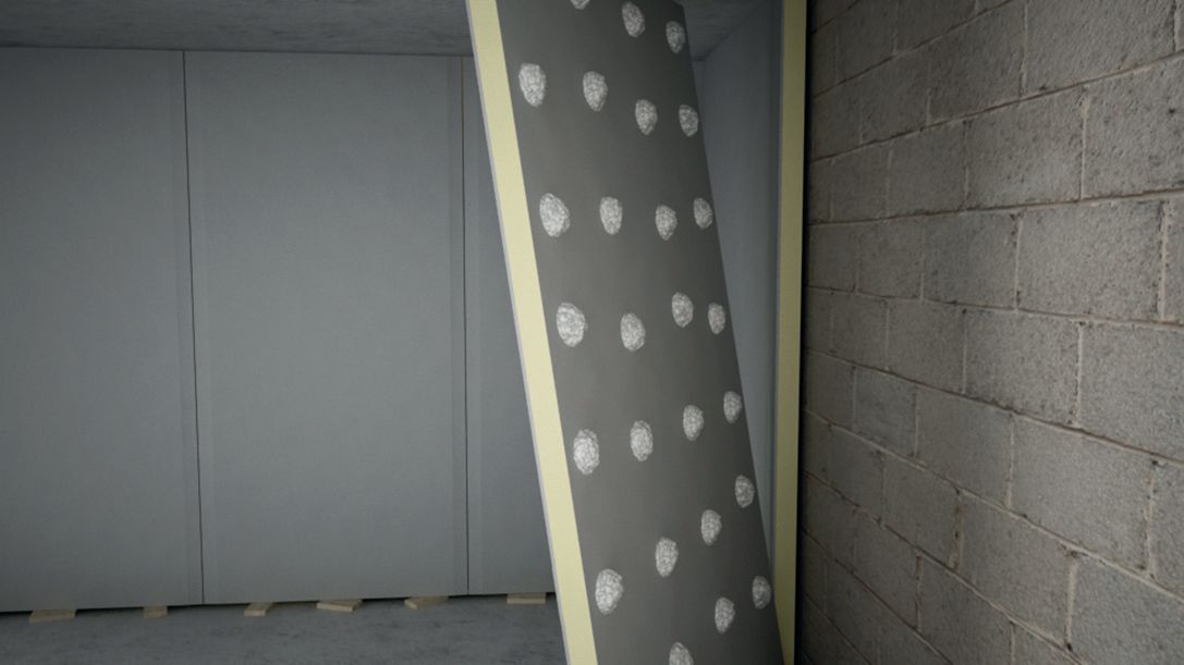 SOPREMA - Panneau de doublage isolant thermique SIS REVE SI - 80+10 mm - 2500 mm x 1200 mm | Dispano