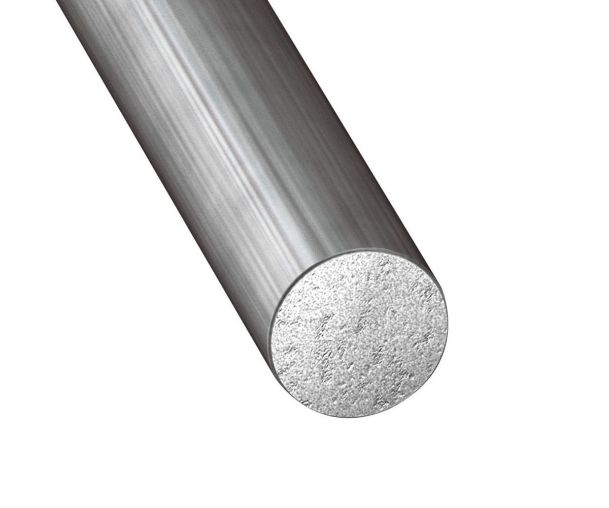 CQFD - Profilé rond - acier étiré verni - Ø 8 mm - L. 1 m | Dispano