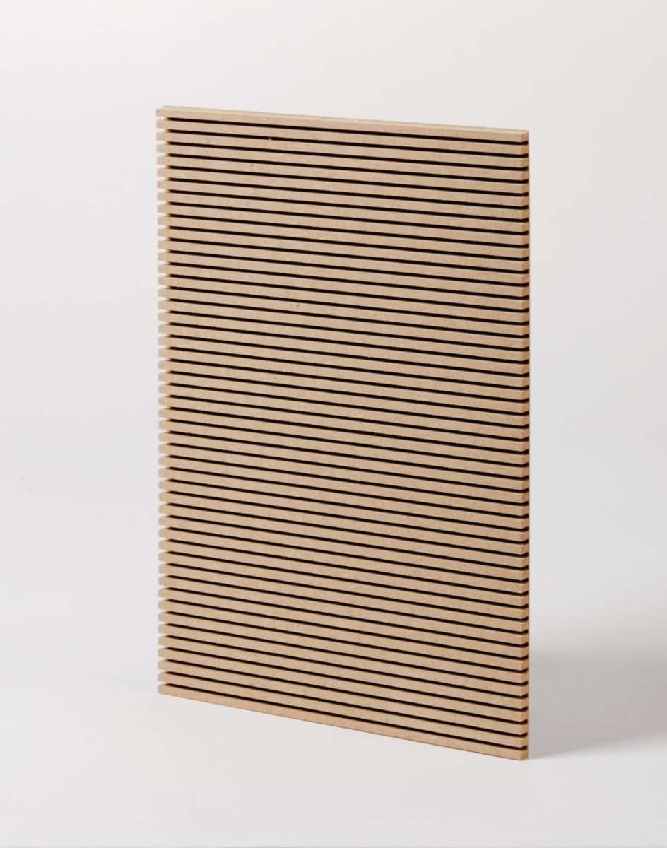 FINSA - MDF cintrable fil long brut milieu sec - 305x122cm - ép. 10mm ...