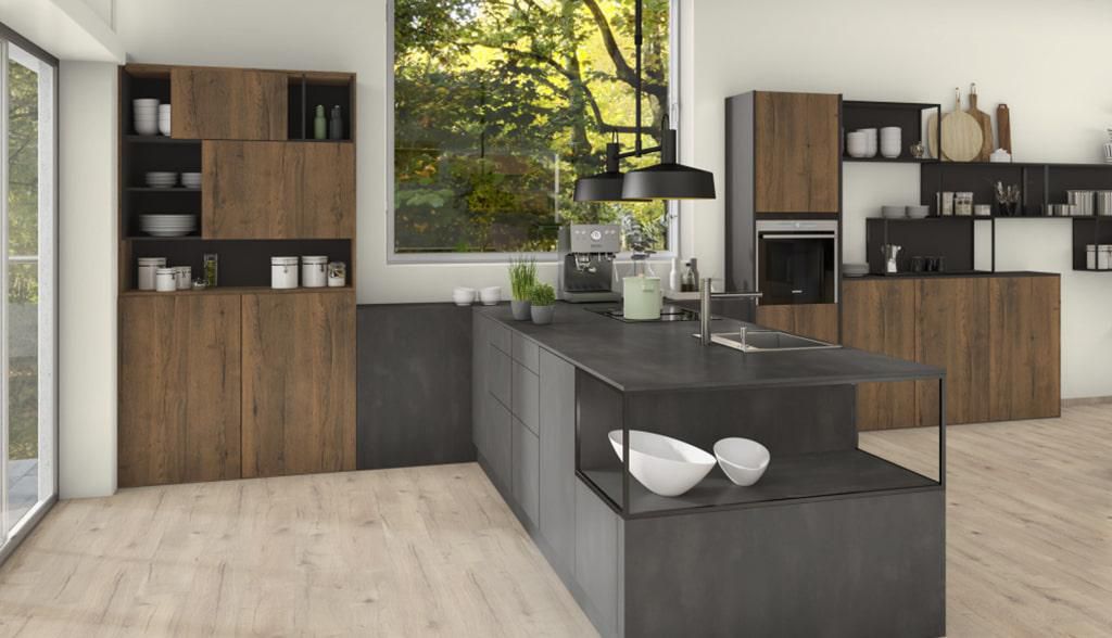 EGGER PANNEAUX - Bande de chant ABS H3180 Chêne Halifax brun TM37 23 ép. 1mm rlx de 75m ...