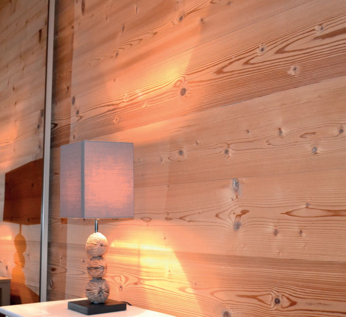 SIVALBP - Lambris Fahrenheit Sapin/Epicéa thermotraité choix A brossé ...