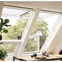 VELUX - Verrière balcon finition WHITEfinish triple vitrage VELUX kit ...