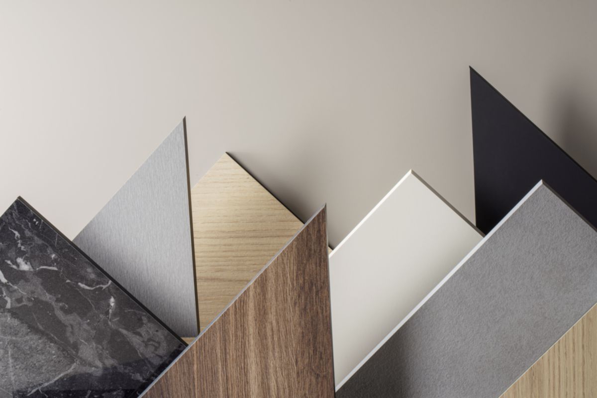 POLYREY - Plan de travail stratifié décor Reysitop Compact P120 ROC ...