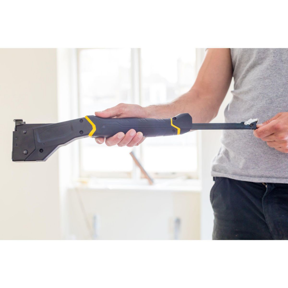 STANLEY - Marteau agrafeur 3 en 1 Fatmax + 1000 agraphe type G 10 mm ...