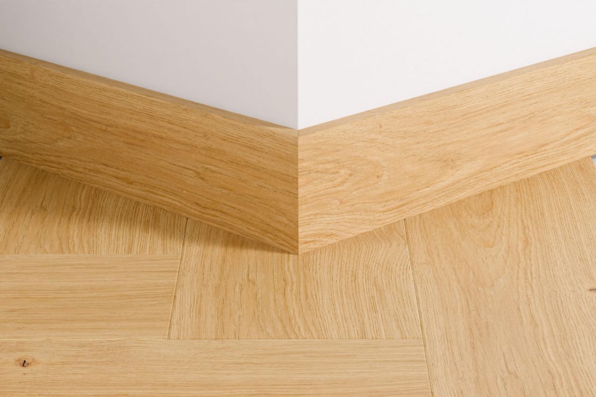 QUICK STEP - Plinthe Parquet Quick Step Chêne cumin 14 x 77 x 2400 mm ...