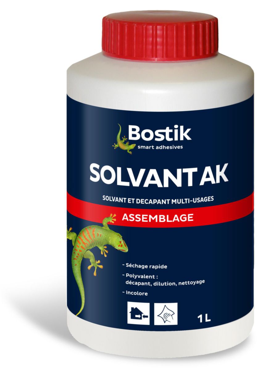 BOSTIK - Solvant AK pot de 1 litre | Dispano