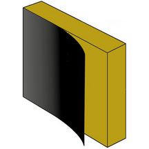 EUROCOUSTIC - Complément thermo-acoustique Protisol noir 600 x 1200 x ...