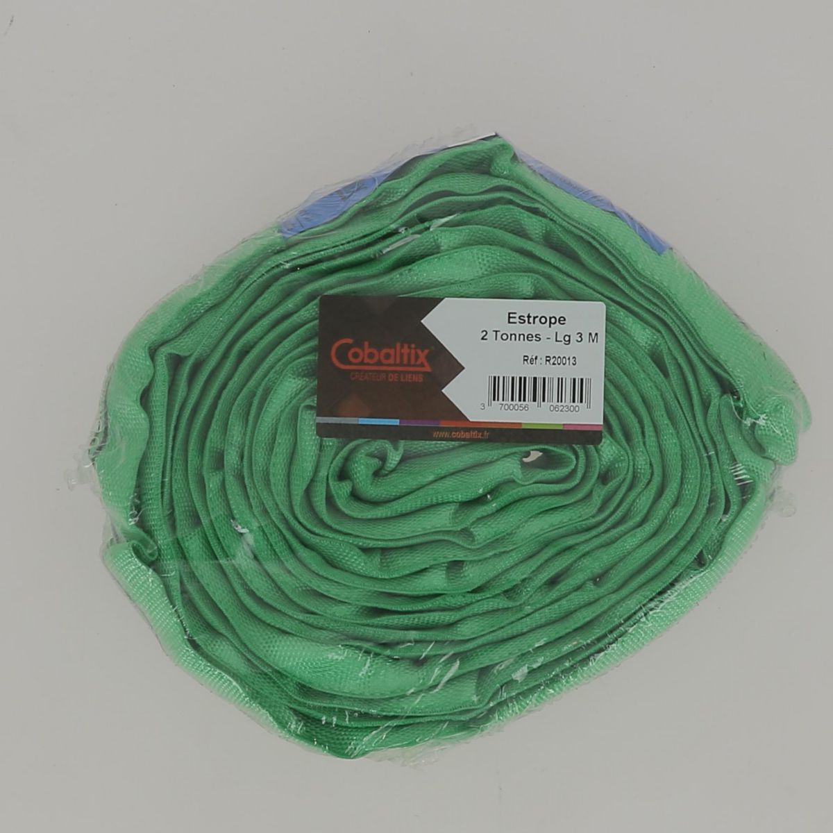 COBALTIX - Estrope synthétique gaine renforcée polyester verte ...