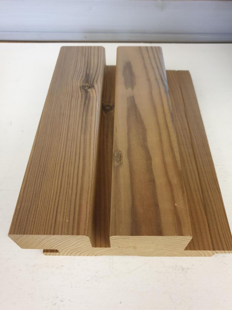 MOCOPINUS - Bardage THERMOPLAN R3D/HF12 00 1N US1 Pin du Nord Thermo D (212 °C) 44x120m longueur ...