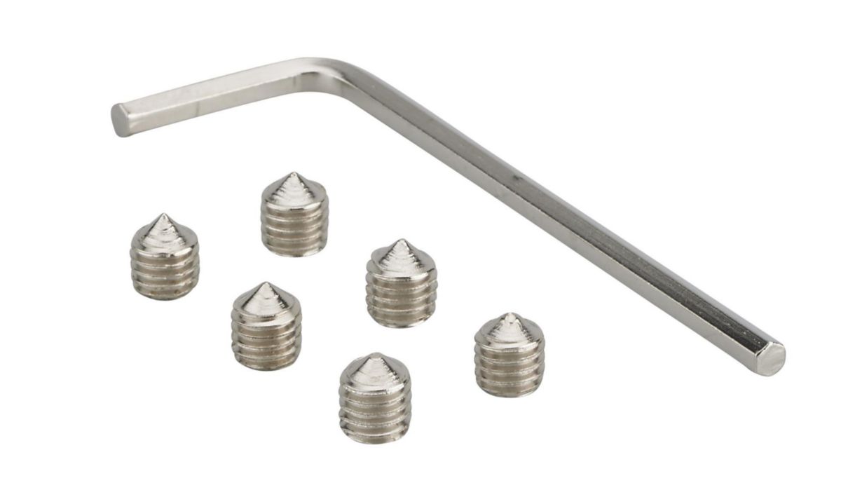 THIRARD - Jeu de 6 vis pointeau + clé btr Réf. 110490 | Dispano