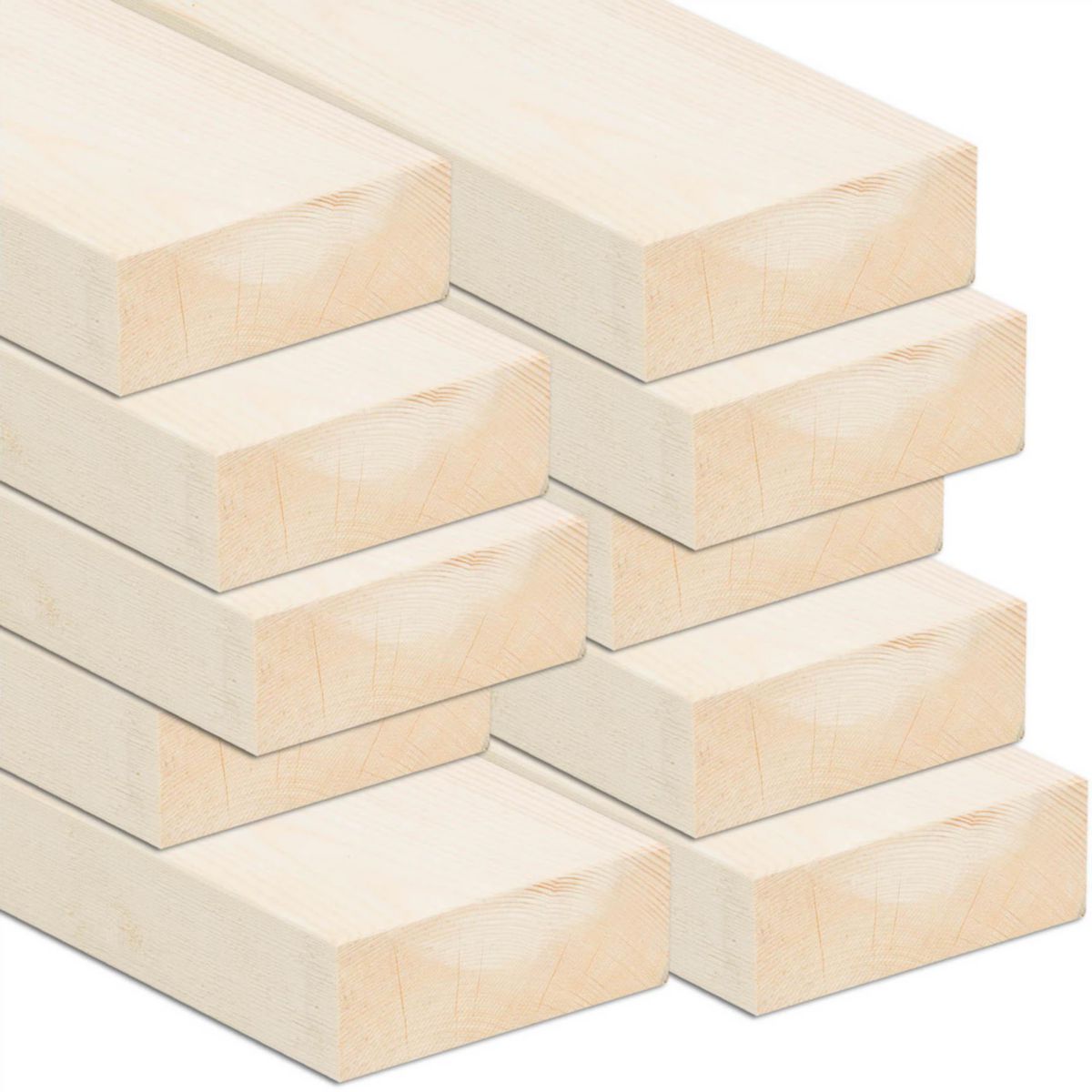 Madrier Sapin/Epicéa non traité 75x200mm longueur 3,90m | Dispano