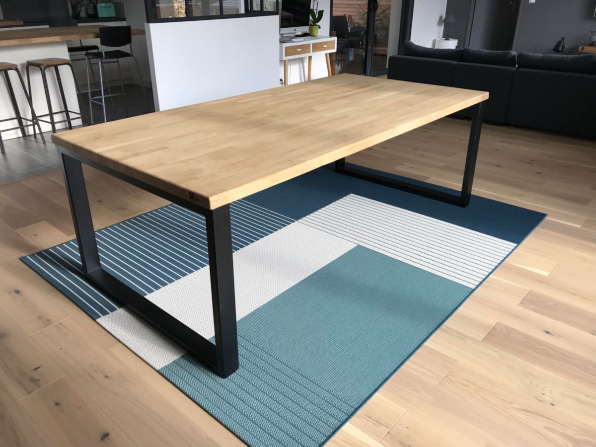 GTS WOOD - Panneau lamellé-collé Chêne abouté joint droit 1 belle face ...