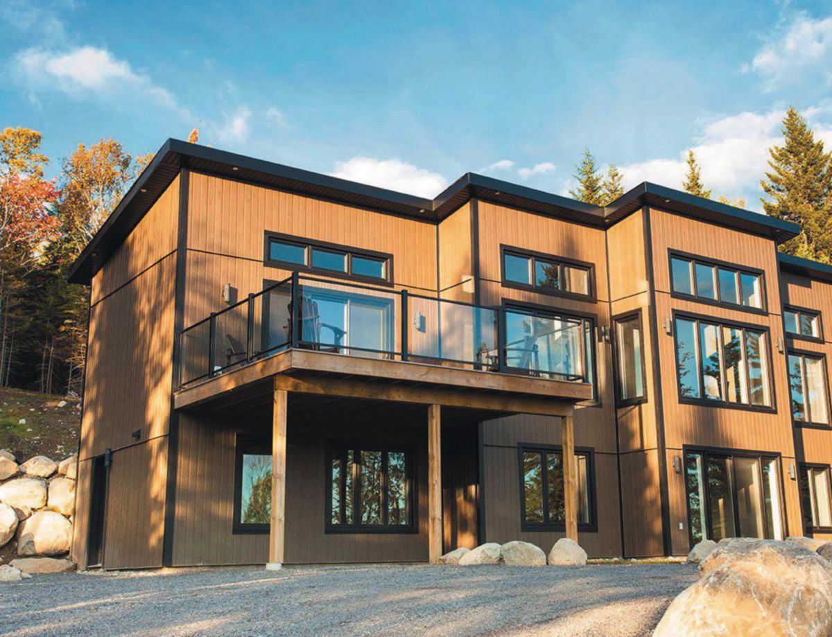 CANEXEL - Bardage clin Ridgewood yellowstone 10x280mm réelle ...