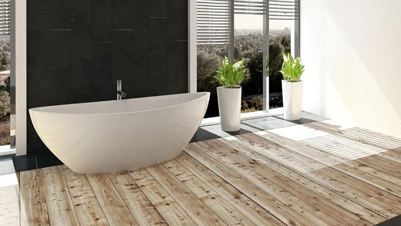 Quel sol stratifié choisir pour une salle de bain ? | Dispano