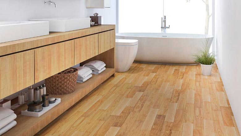 Quel sol stratifié choisir pour une salle de bain ? | Dispano