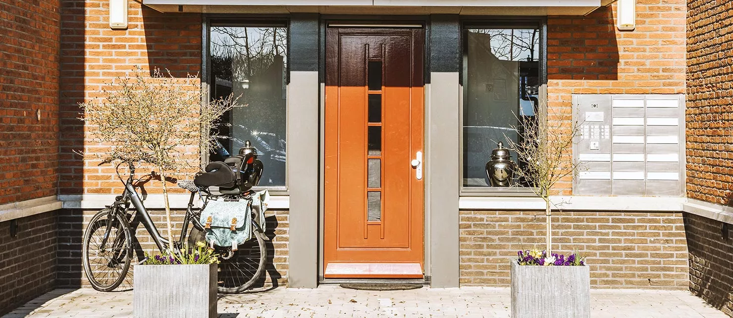 BEL'M - Porte d'entrée acier EQUATION 215x90cm poussant droit - laquée ...